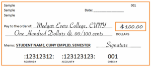 Payment Options - Medgar Evers College