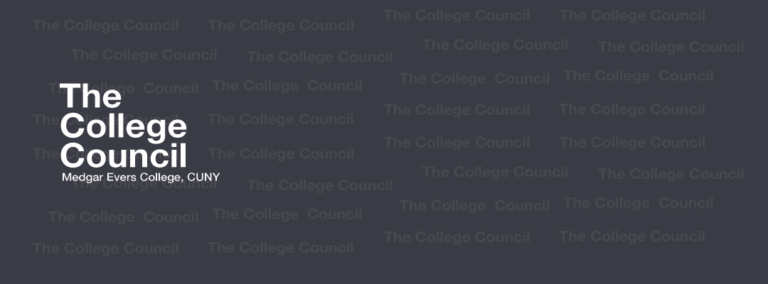 College Council Executive Board - Medgar Evers College