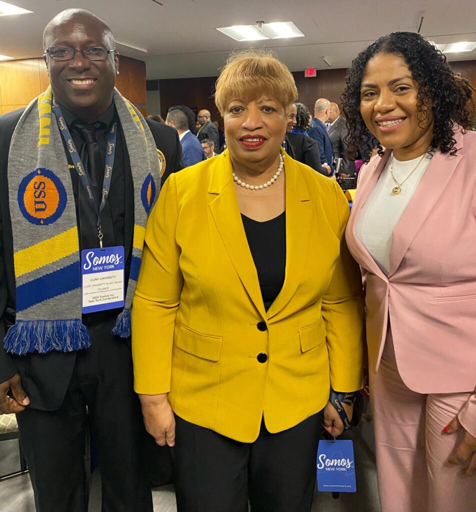 Medgar Evers College alum and employee inspires crowd at Somos New York with message of ...