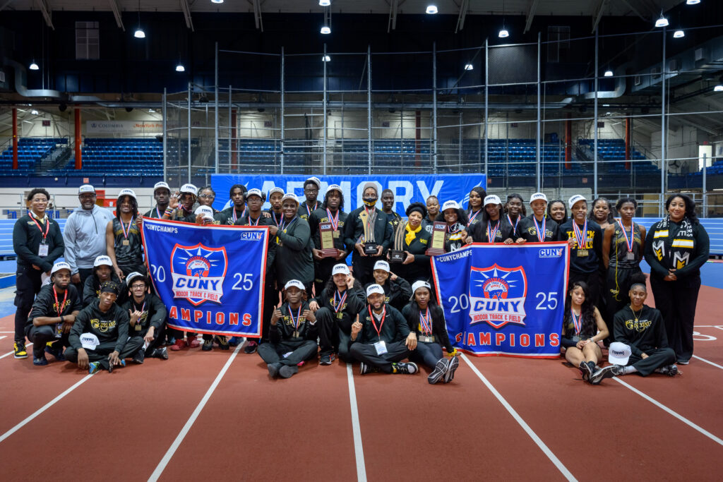 BACK-TO-BACK! Medgar Evers College wins indoor track titles — again ...